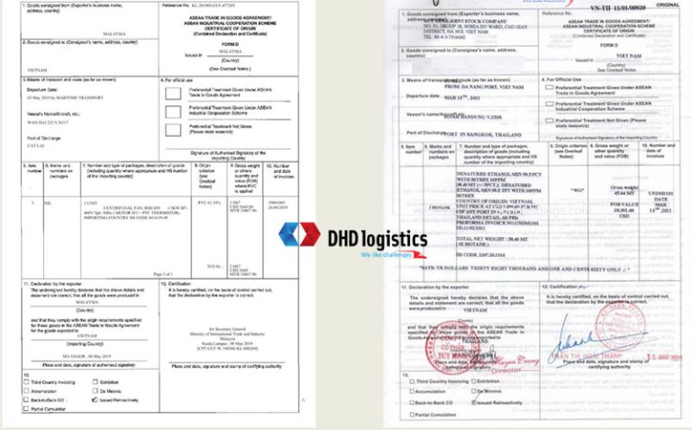 CO Form D là gì? Hướng dẫn kê khai thông tin trên CO Form D